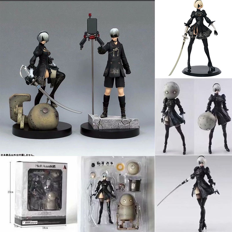 NieR:Automata Automatic humanoid 2B Mechanical life Model Toys Life ...