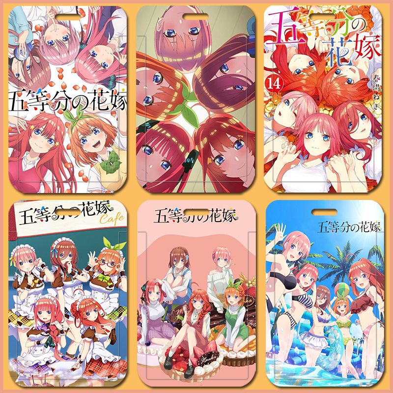 Anime Cartoon The Quintessential Quintuplets DIY Student School ID Card ...