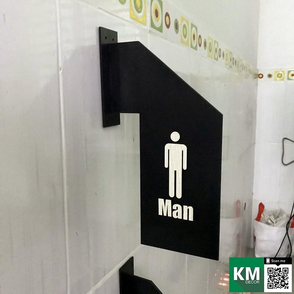 Laser cut wooden wall-mounted toilet panel | Shopee Philippines