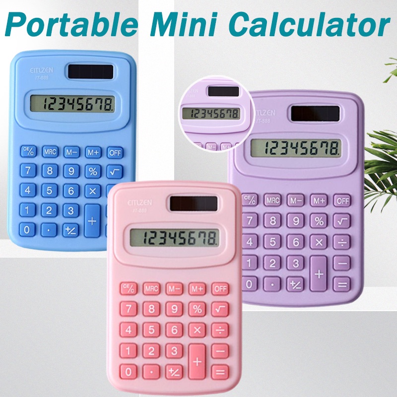 Mini Calculator Financial Accounting Tool Suitable For School Students ...