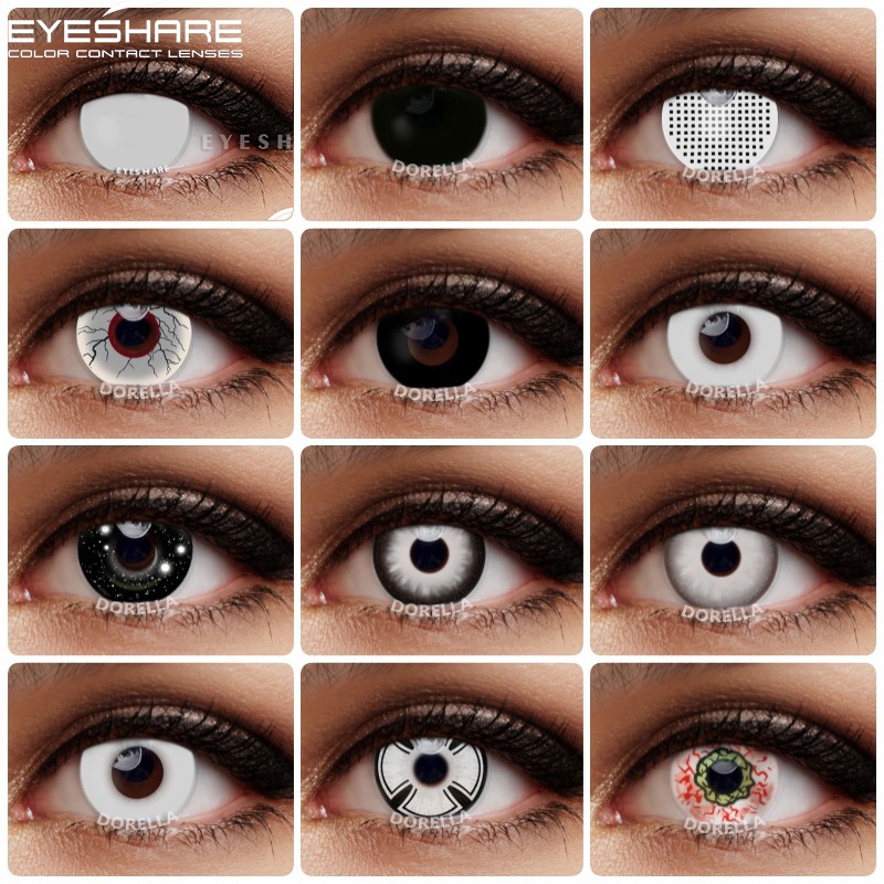 EYESHARE 1 pair contacts color contact lenses for eyes annual anime ...