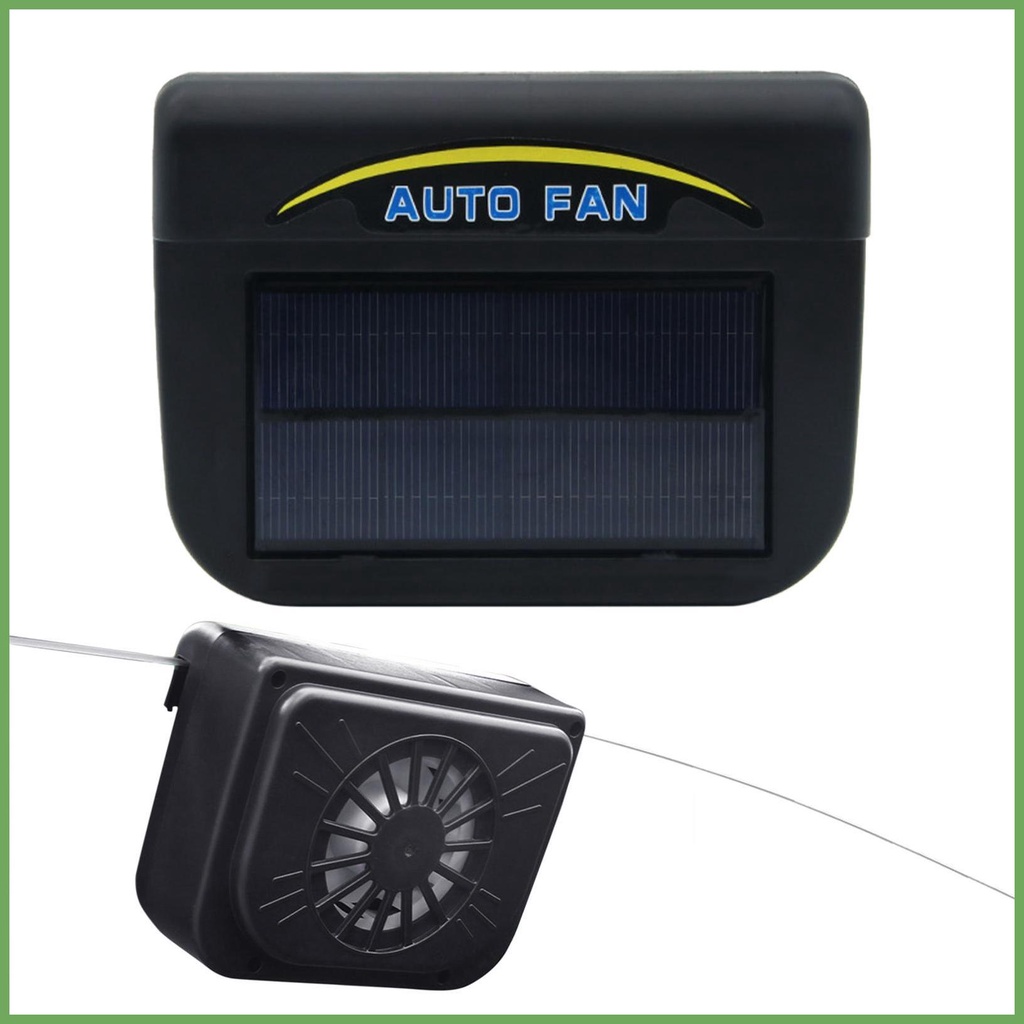 Solar Powered Car Fan Vehicle Solar Small Fan Car Exhaust Fan Good ...