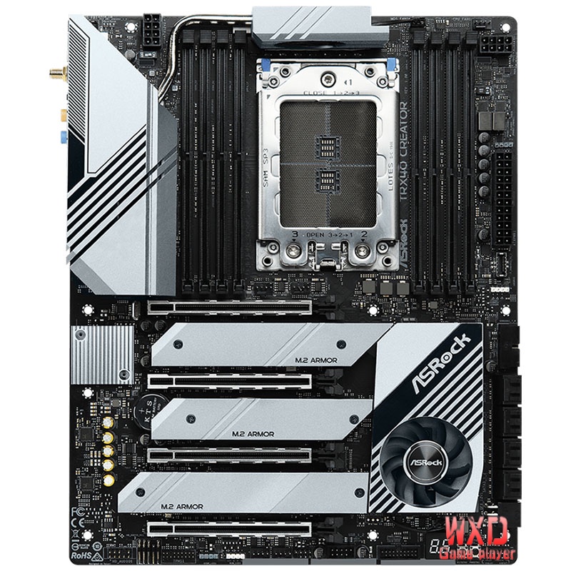 Used ASRock Motherboard TRX40 Creator AMD Ryzen Threadripper sTRX4 ...