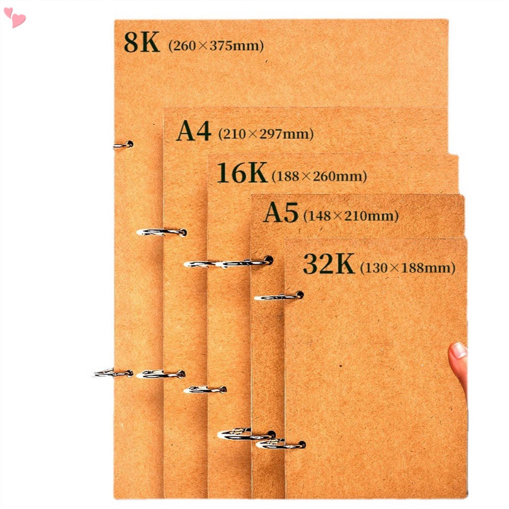 A4/A5/8k/16k Sketchbook Thick Paper 160 GSM Notebook For Drawing DIY ...