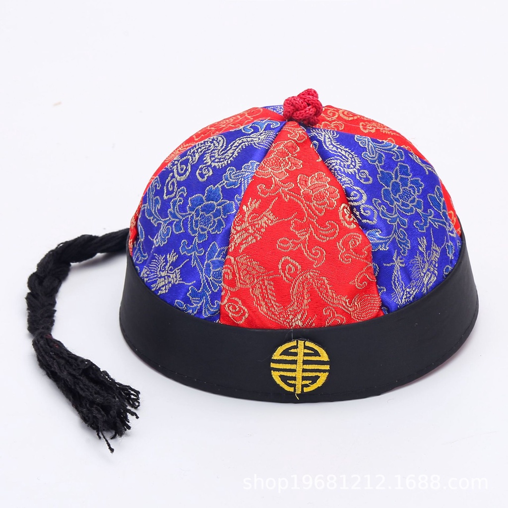 Prince Hat Landlord Hat Guapi Hat Checkered Hat Qing Dynasty Emperor ...
