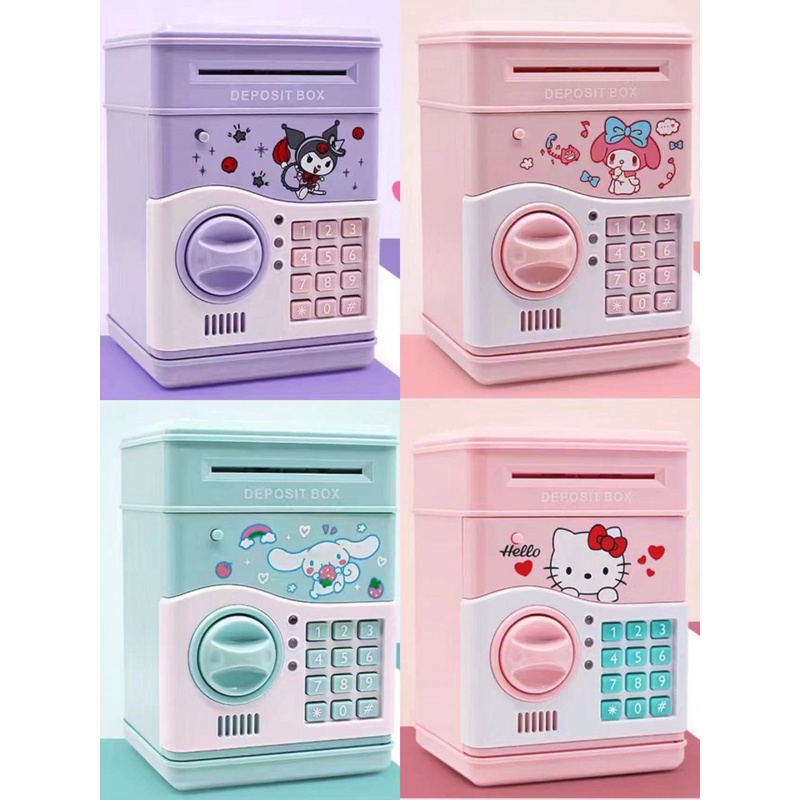 [Haroro] Sanrio Coin Bank Cinnamoroll Coin Bank Kuromi Music ...