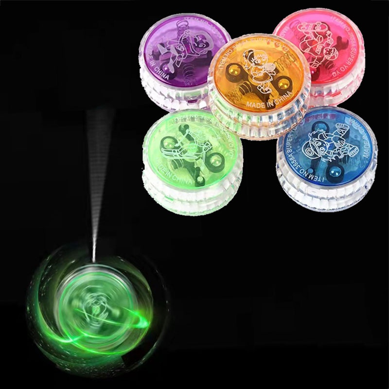 Professional YoYo Light Up Kids Toy Pro Stunt Trick YoYos Flashing YoYo ...