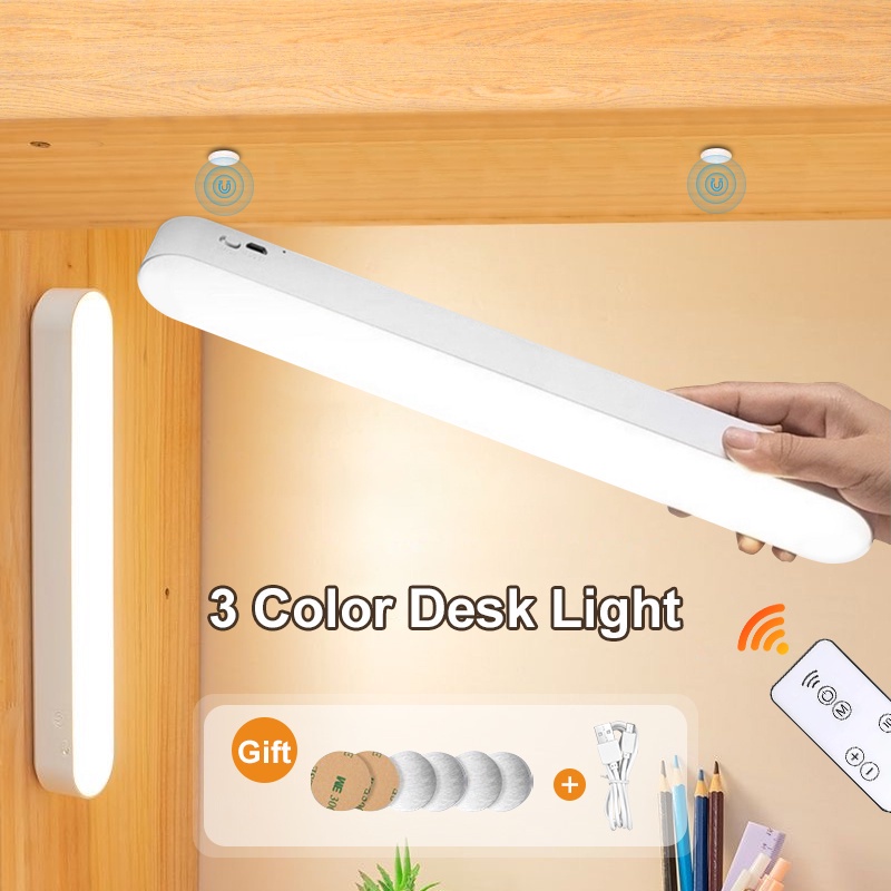 Rechargeable Table Lamp Magnetic Desk Lamp Study Lamp for Dormitory ...