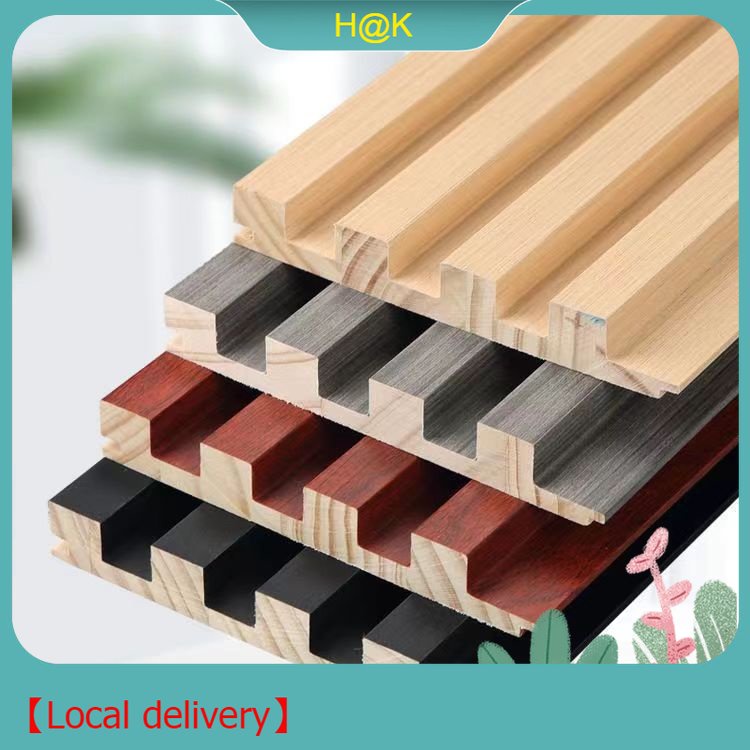 Solid wood grating plate, ceiling decoration plate, TV background wall ...