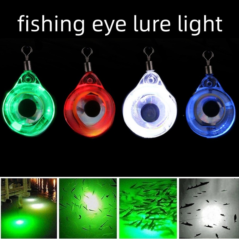 Wholesale 6 Colors LED Fishing Lure Light Deep Drop Underwater 3D Eye ...
