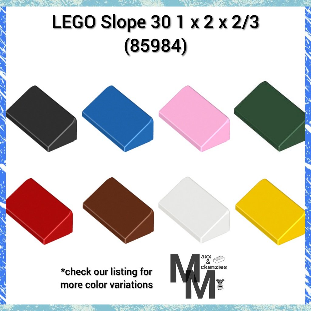 Slope 30 1x2 x 2/3 (85984) LEGO Parts | Shopee Philippines