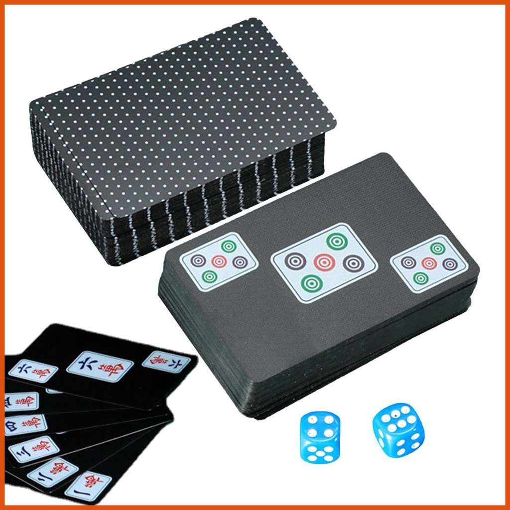 Mahjong Card 2023 Classic Mahjong Playing Cards 144 Card Set MahJong ...
