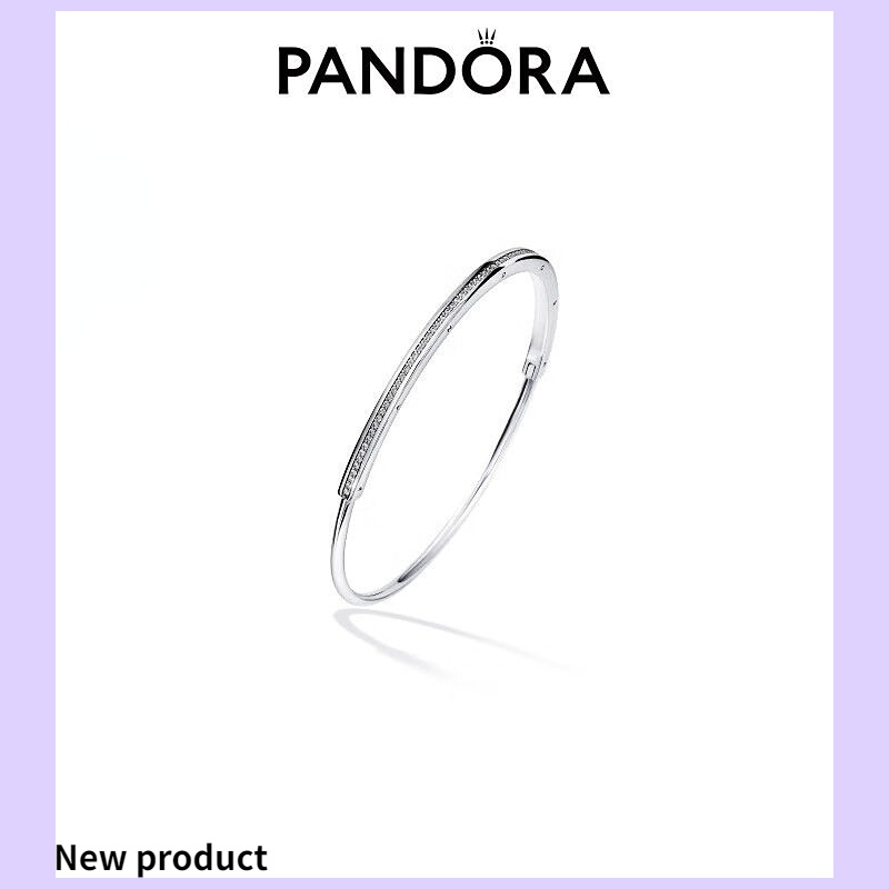 Pandora Pandora Signature series Pavé pavé classic bracelet overlaid ...