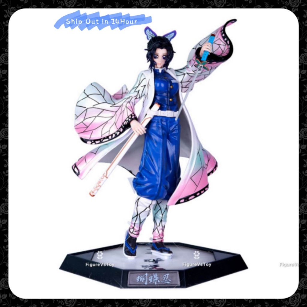 STOCK31CM DEMON SLAYER MC SHINOBU KOCHO INSECT HASHIRA COPY RESIN GK ...
