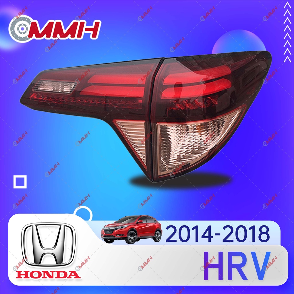 Honda HRV tail lamp 2014-2018 LED Tail Lamp Rear Lamp Tail Light Lampu ...