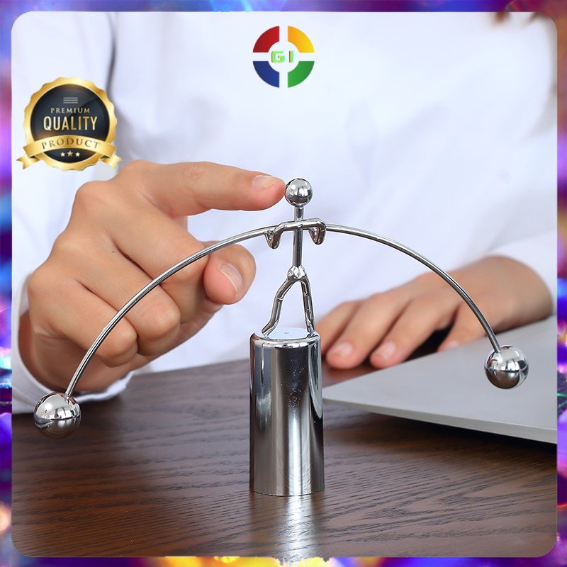Stickman Cradle Dynamic Balance Instrument Ball Pendulum Table Display ...