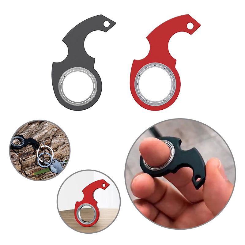 [ Featured ]Creative Fidget Spinner Toy Keychain Turntable Spinner ...