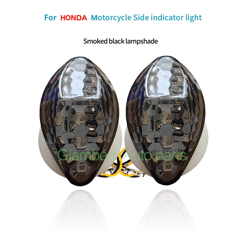 2PCS /set LED Motorcycle Signal Indicator Truck Side Lights Brake ...