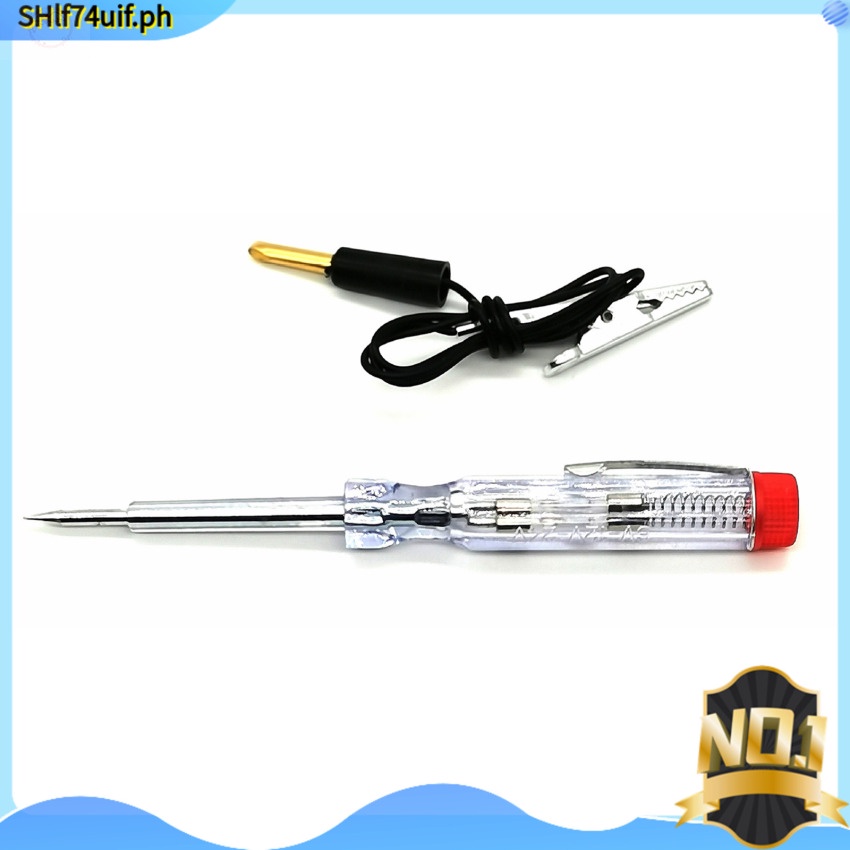 DC 6V-24V Car Tester Fuses and Light Socket Tester Transparent Circuit ...