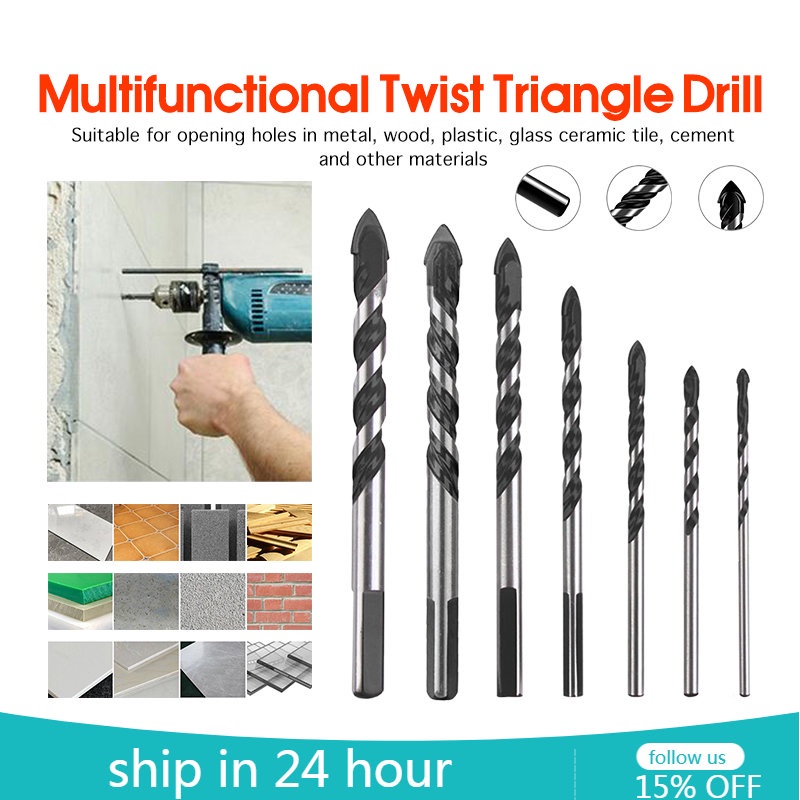 7pcs HSS M35 Stainless Steel Cobalt Drill Bit 5mm 6mm 8mm 10mm 12mm ...