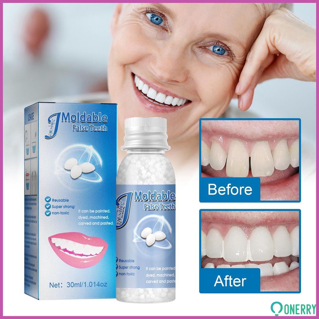 Temporary Tooth Repair Kit Falseteeth Solid Glue Denture Adhesive ...