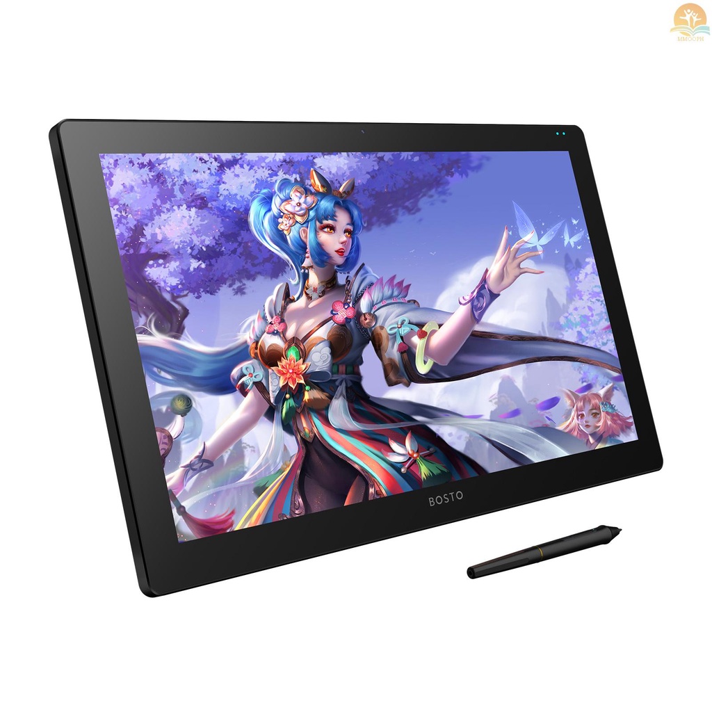 IN STock BOSTO X7 Drawing Tablet H-IPS LCD Screen 21.5in Graphics ...