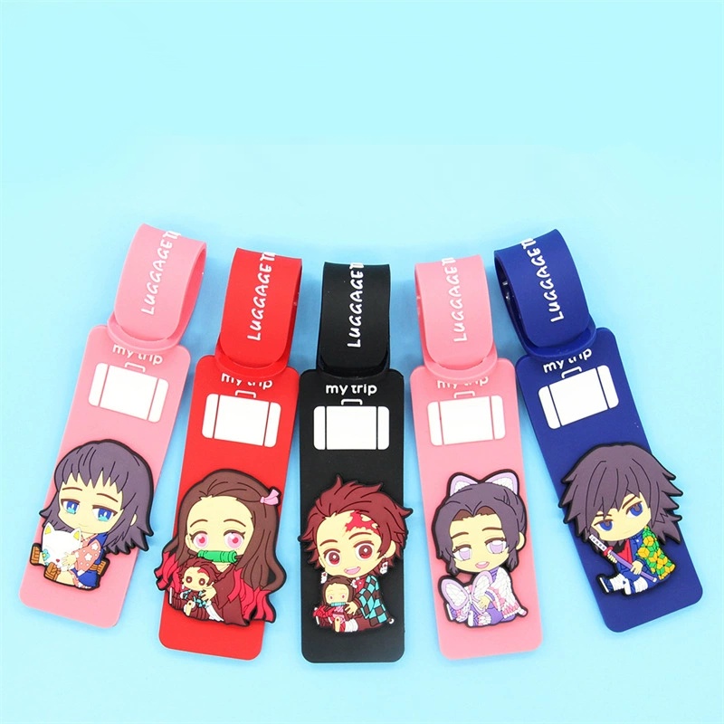 Travel Essential Name Tag PVC Soft Rubber Luggage Tag Boarding Pass ...