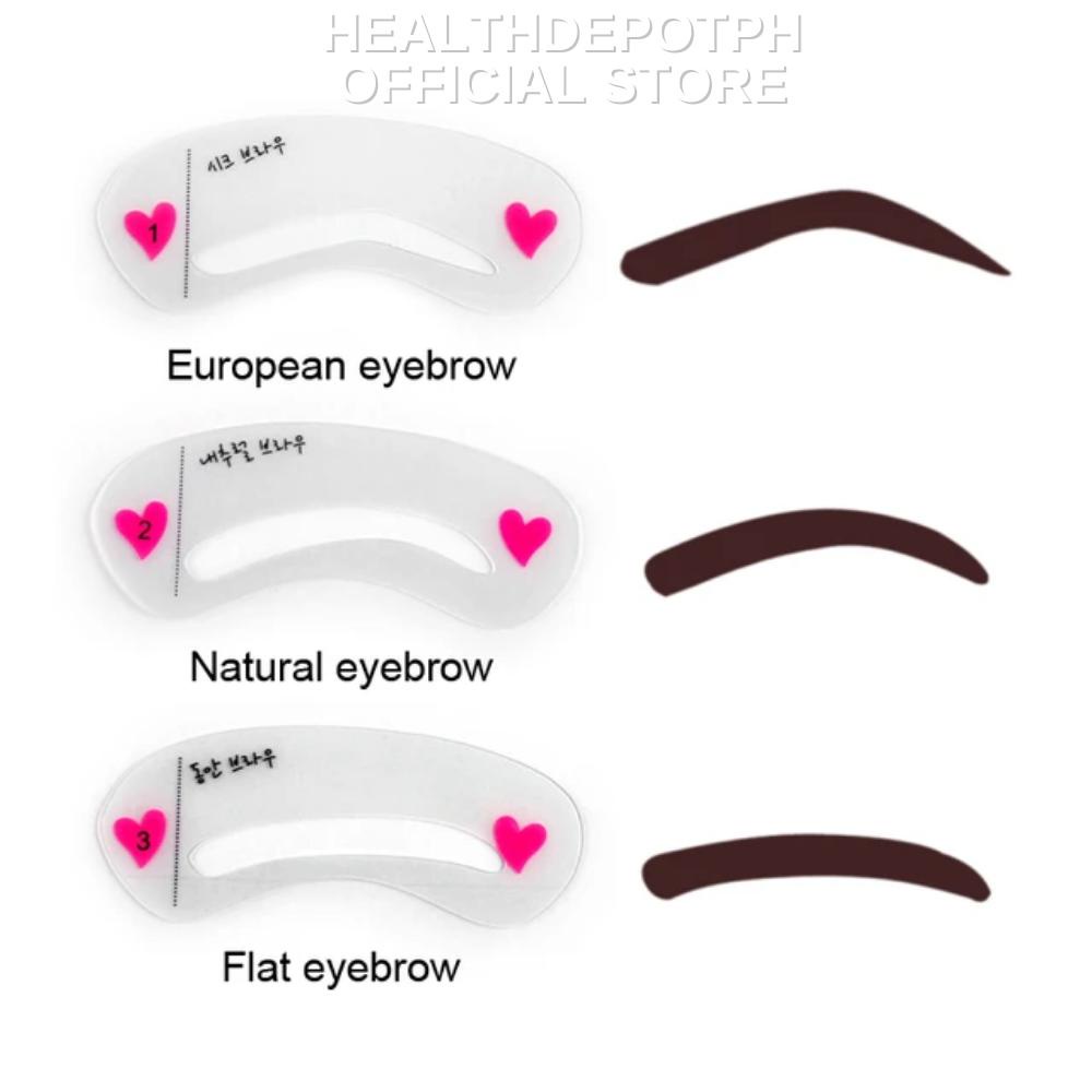 Eyebrow Template Mini Brow Class Guide Eyebrow Shaper Eyebrow Make Up ...