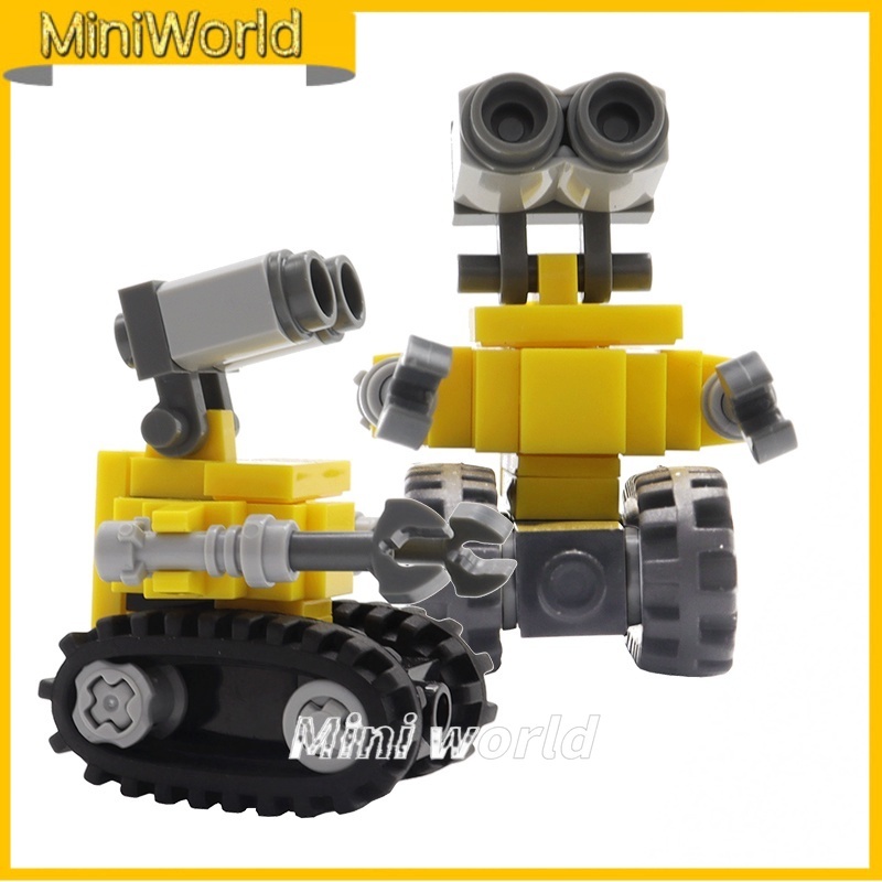 Mini Robot Wall-E Space Adventure Wall-E Building Blocks Toy Desktop ...