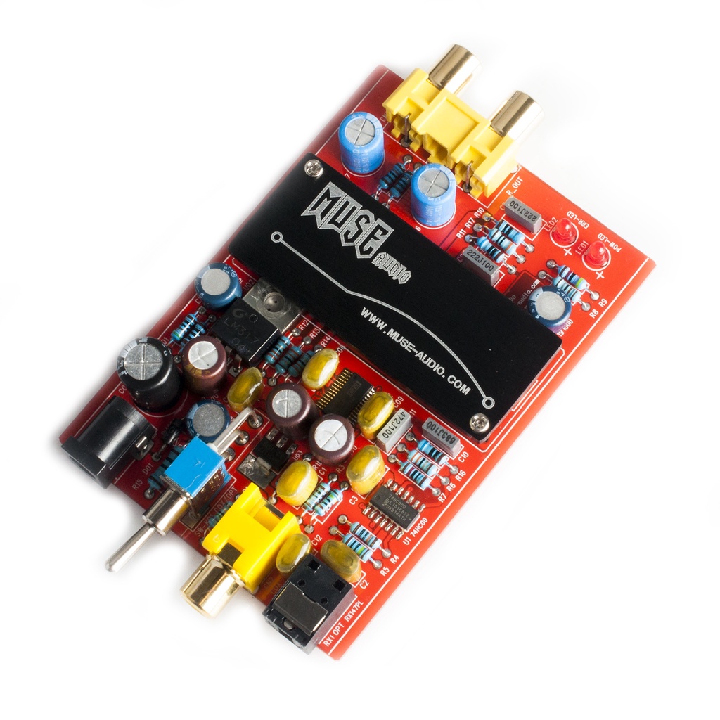 Muse HI-FI DIR9001+ 4X TDA1543 parallel connection NOS DAC BOARD ...