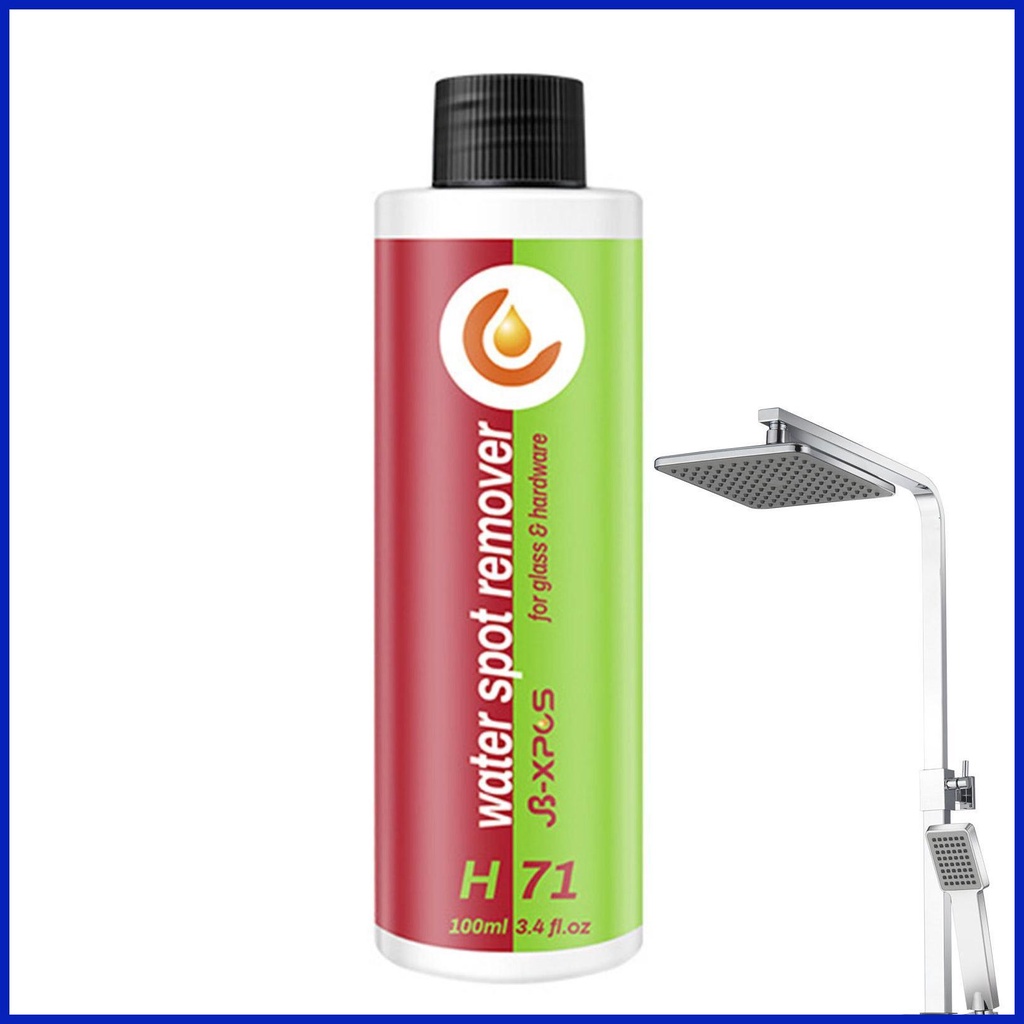 Water Spot Remover for Glass 100ml Powerful Safe Water Spot Remover Household Hard Water Stain ...