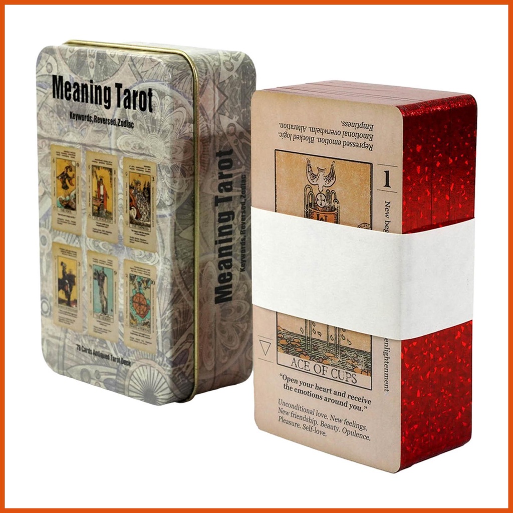 Meaning Tarot Cards 78 Cards Deck Oracle English Divination With ...