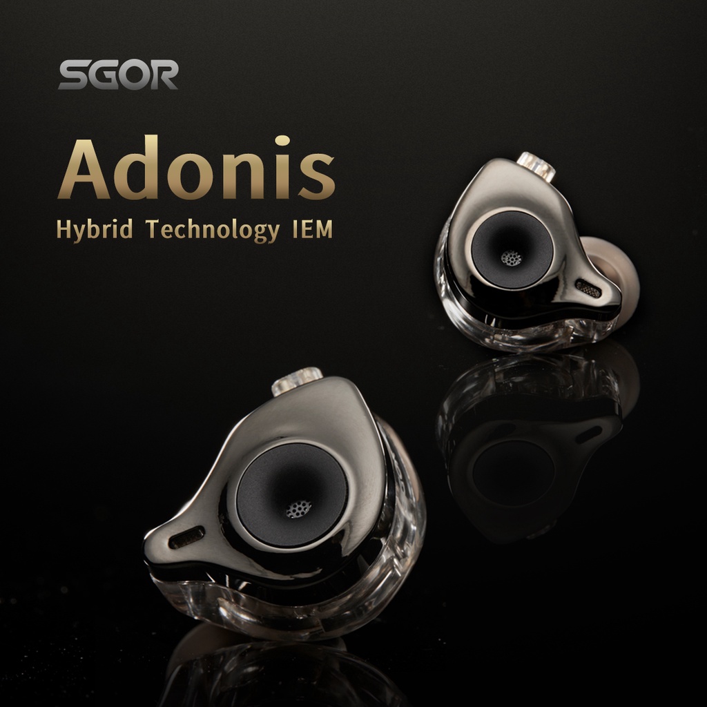 SGOR Adonis 1DD+1BA Hybrid Technology Earphones In Ear Monitor HIFI ...