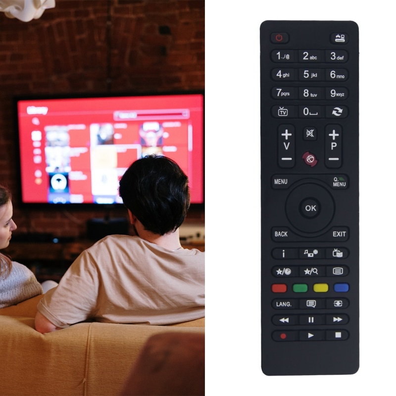 WU RC4875 Replace Remote Control For Telefunken TV RC4870 RC4849 ...