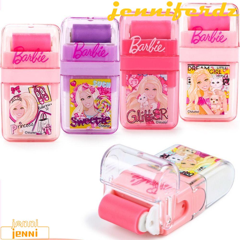 JENNIFERDZ Pink Barbie Roller Eraser, with Roller Pink, Clean Oak ...