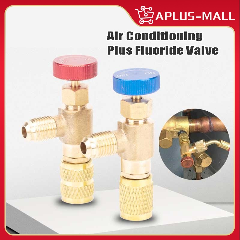 Liquid Safety Valve R410A To R22 Air Conditioning Plus Fluoride Valve 1 ...