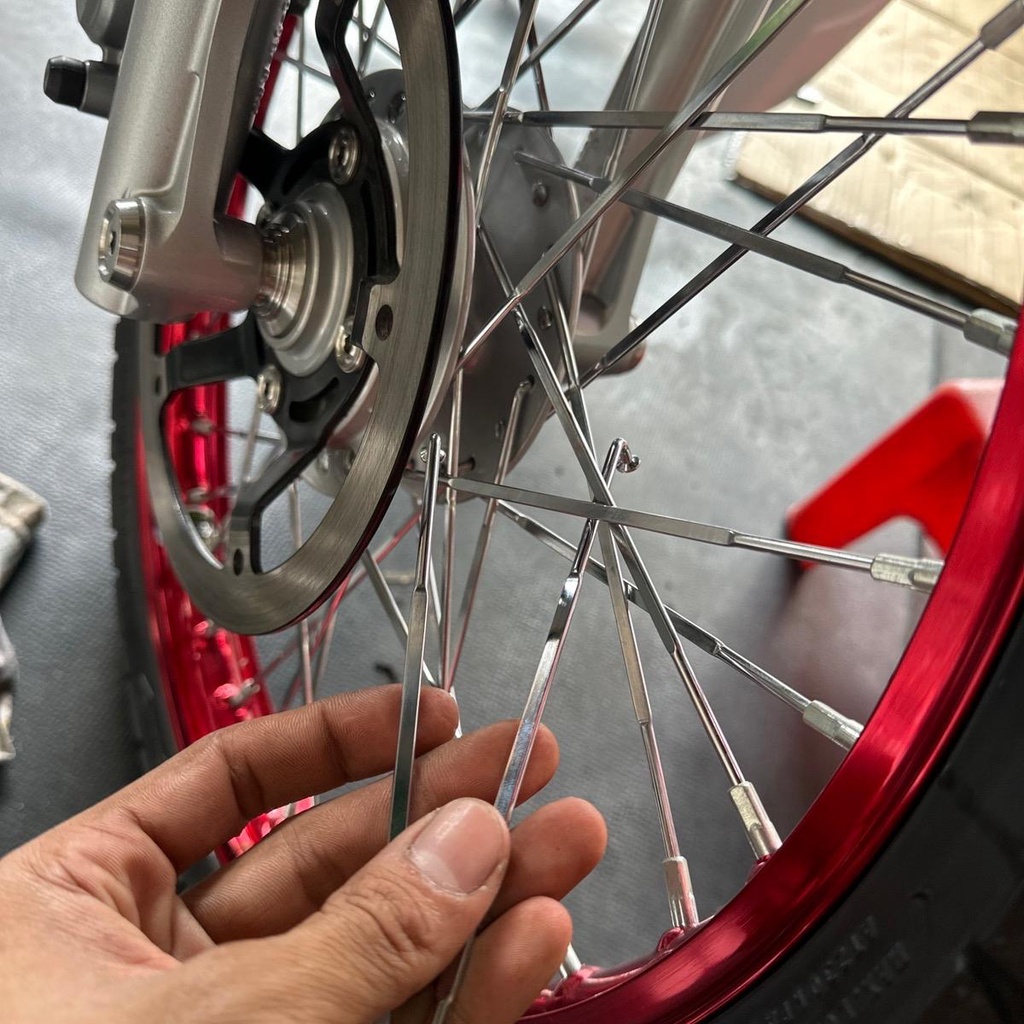 Shiny Plating Flat Spokes Pneumatic Shank Air Cutting Wire Wave 157-184 ...