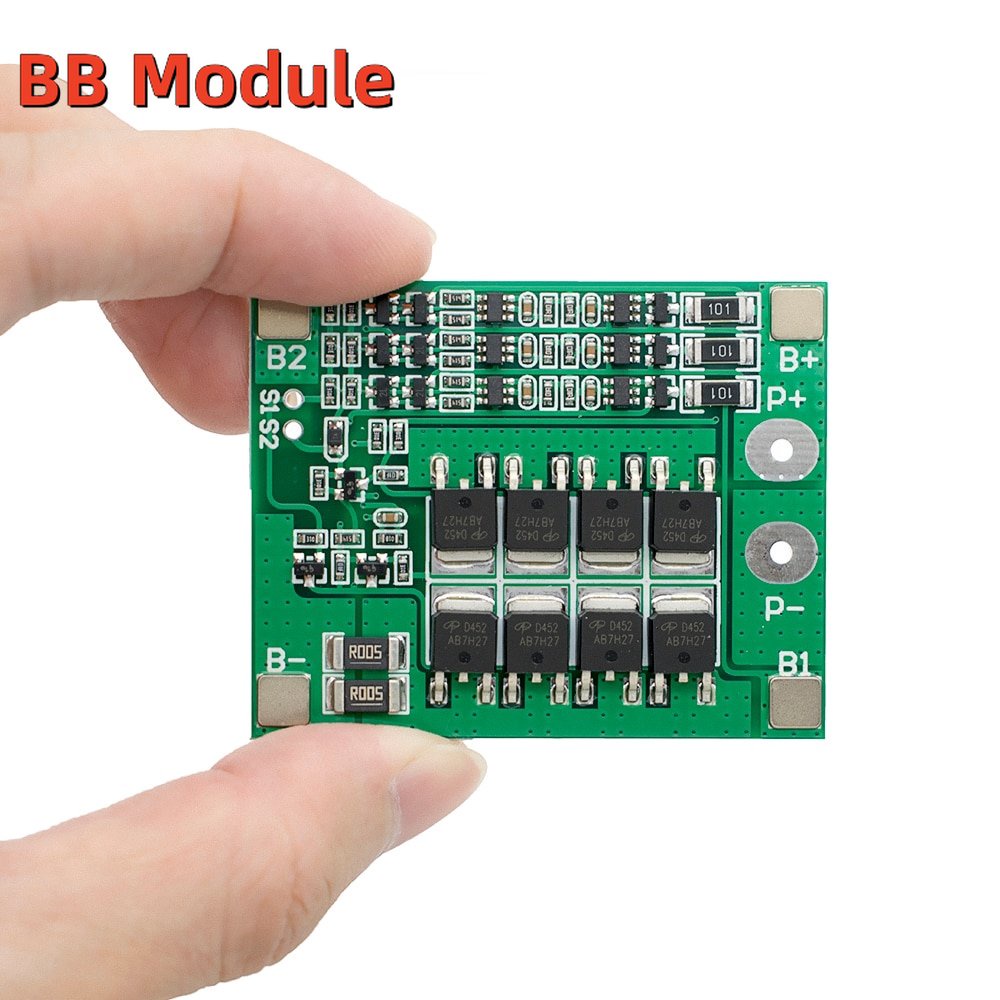 Original 3S 25A Li-ion 18650 BMS PCM Battery Protection Board BMS PCM ...