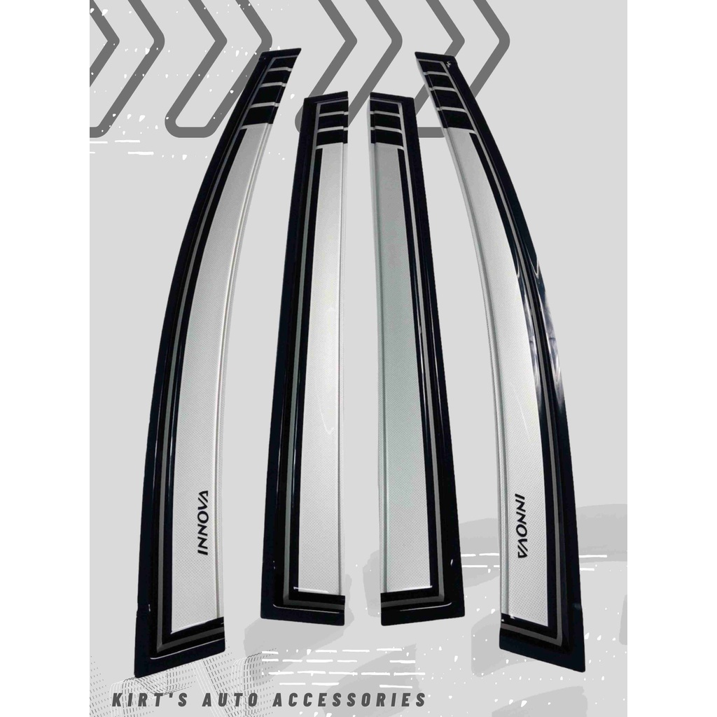 Toyota Innova 2016 2017 2018 - 2021 2022 2023 Rain Visor Deflector ...