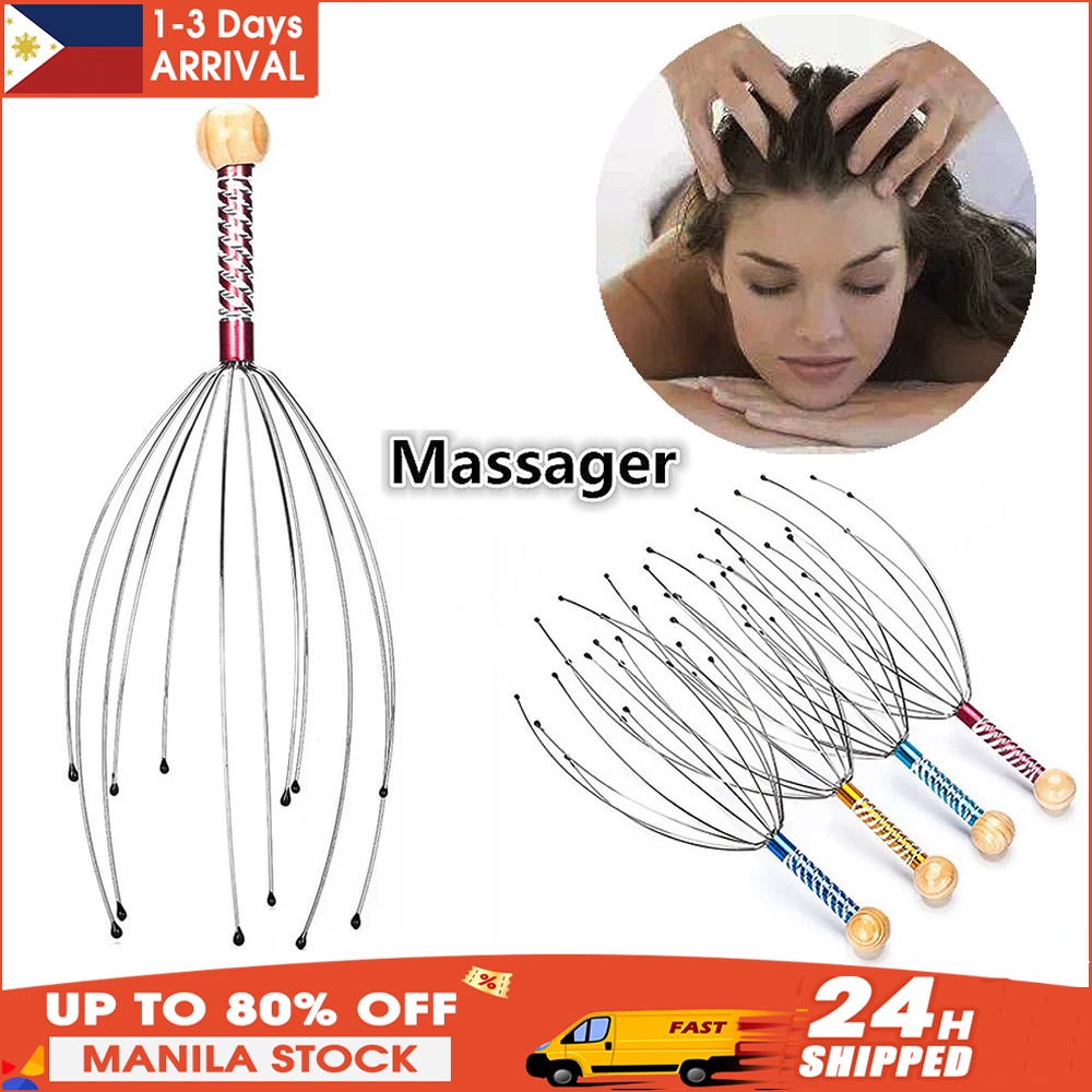 Relief Body Massager Remove Muscle Tension Tiredness Scalp Relaxation ...