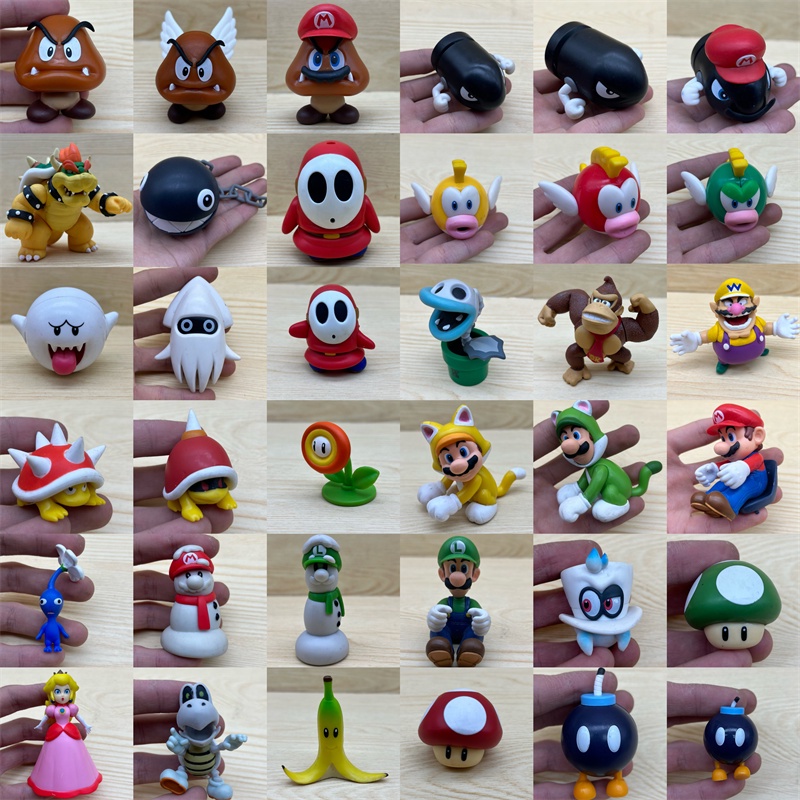 Genuine Bulk Goods Super Mario Louis Brothers Ornament Model Can Do It ...