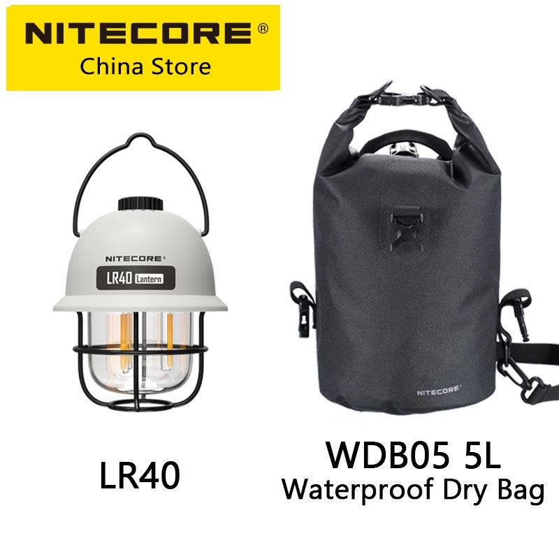 NITECORE LR40 Camping Light 100 Lumen 3 Light Sources Portable LED ...