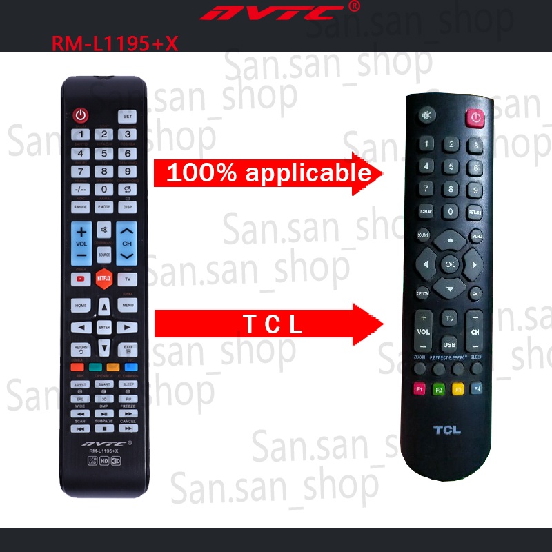 Universal remote control for tcl led tv remote na gagana sa tv mo ...
