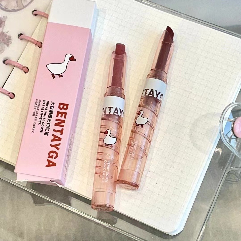 Bentayga Big White Goose Graffiti Lipstick Pen Velvet Not Easily Faded ...