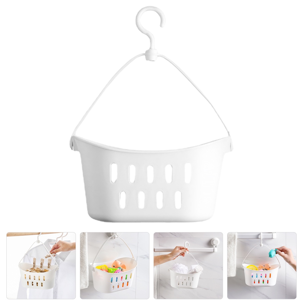 [READY STOCK] Basket for Snacks Plastic Hamper Storage over Door ...