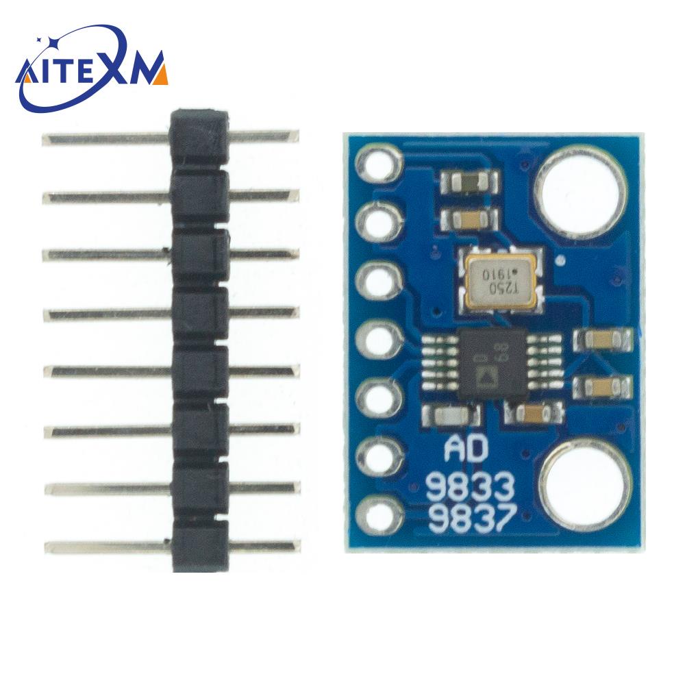 AD9833 Programmable Microprocessors Serial Interface Module Sine Square Wave DDS Signal ...