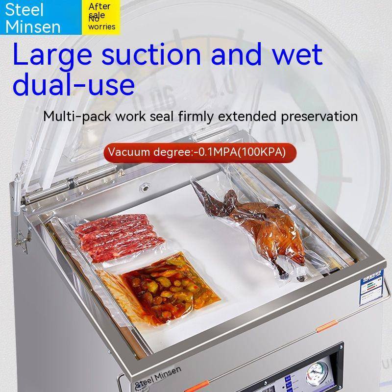 Heavy duty vacuum sealing integrated machine for air packaging ...