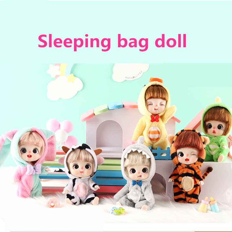New Cute Mini Doll with Clothes Shoes Multiple Movable Joints 13cm 3D ...