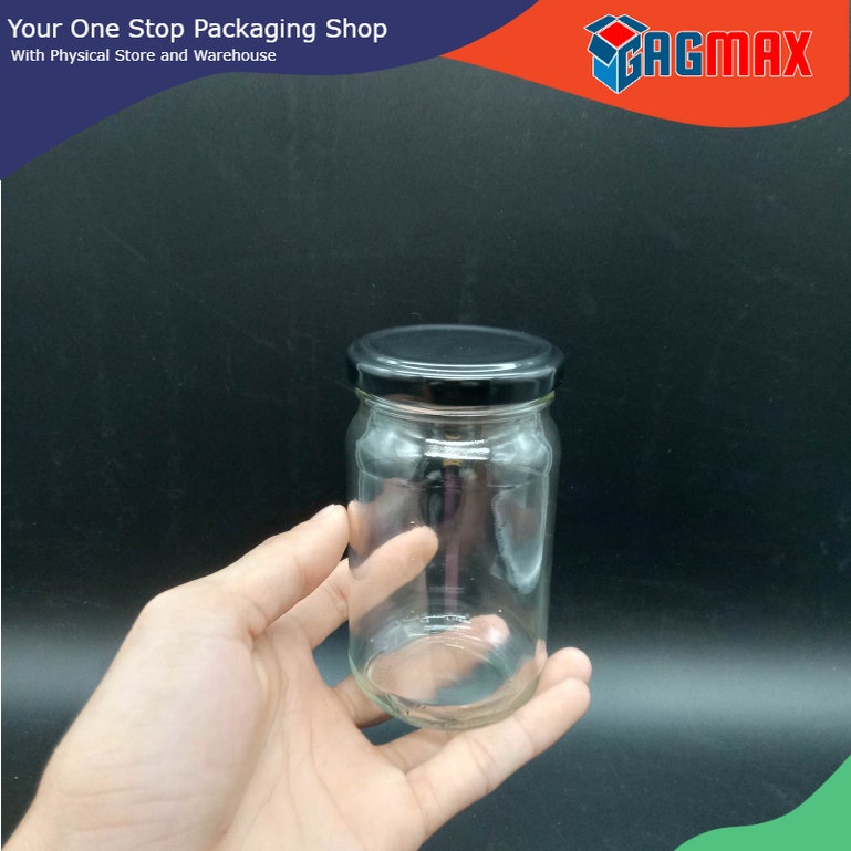 8oz / 220ml M7177 Generic Glass Jar (free shrinkable seal) | Shopee ...