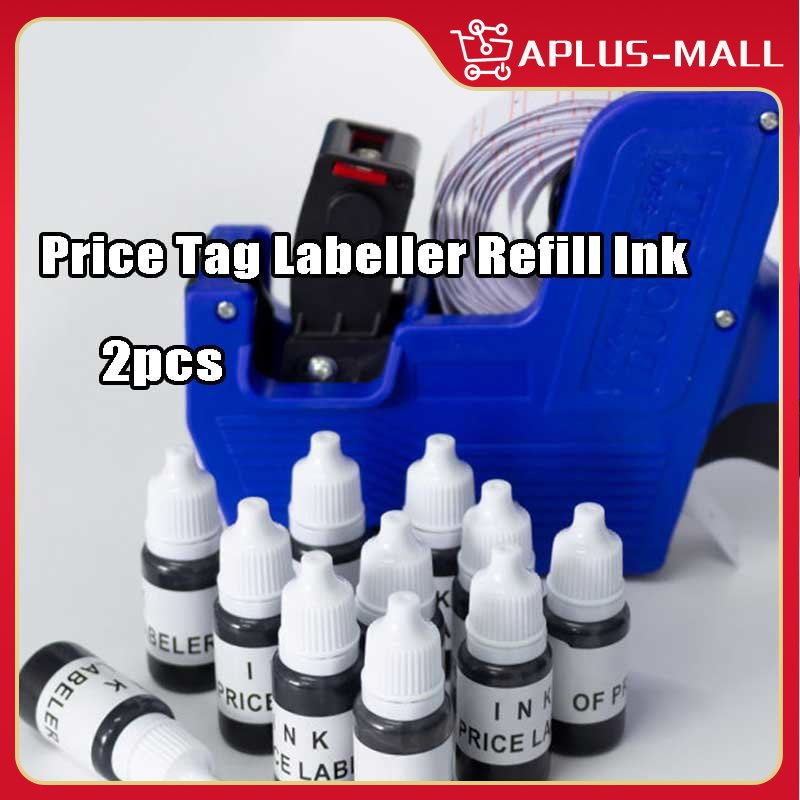 2Pcs 10ml Ink For Price Tag Labeller Refill MX5500 | Shopee Philippines